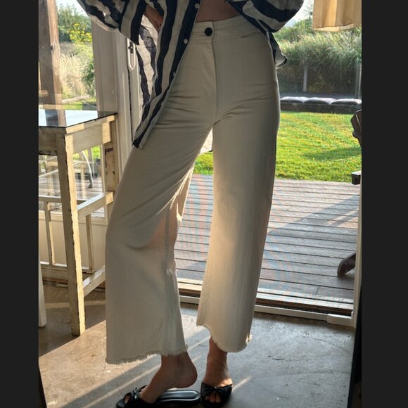 Jesse Kamm | Jeans | Nwot Creatures Of Comfort High Waist Wide Leg ...